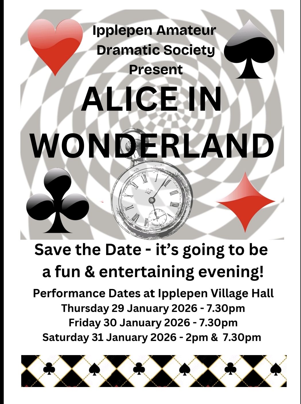 Panto - Alice in Wonderland - Ipplepen Village Ipplepen village ...