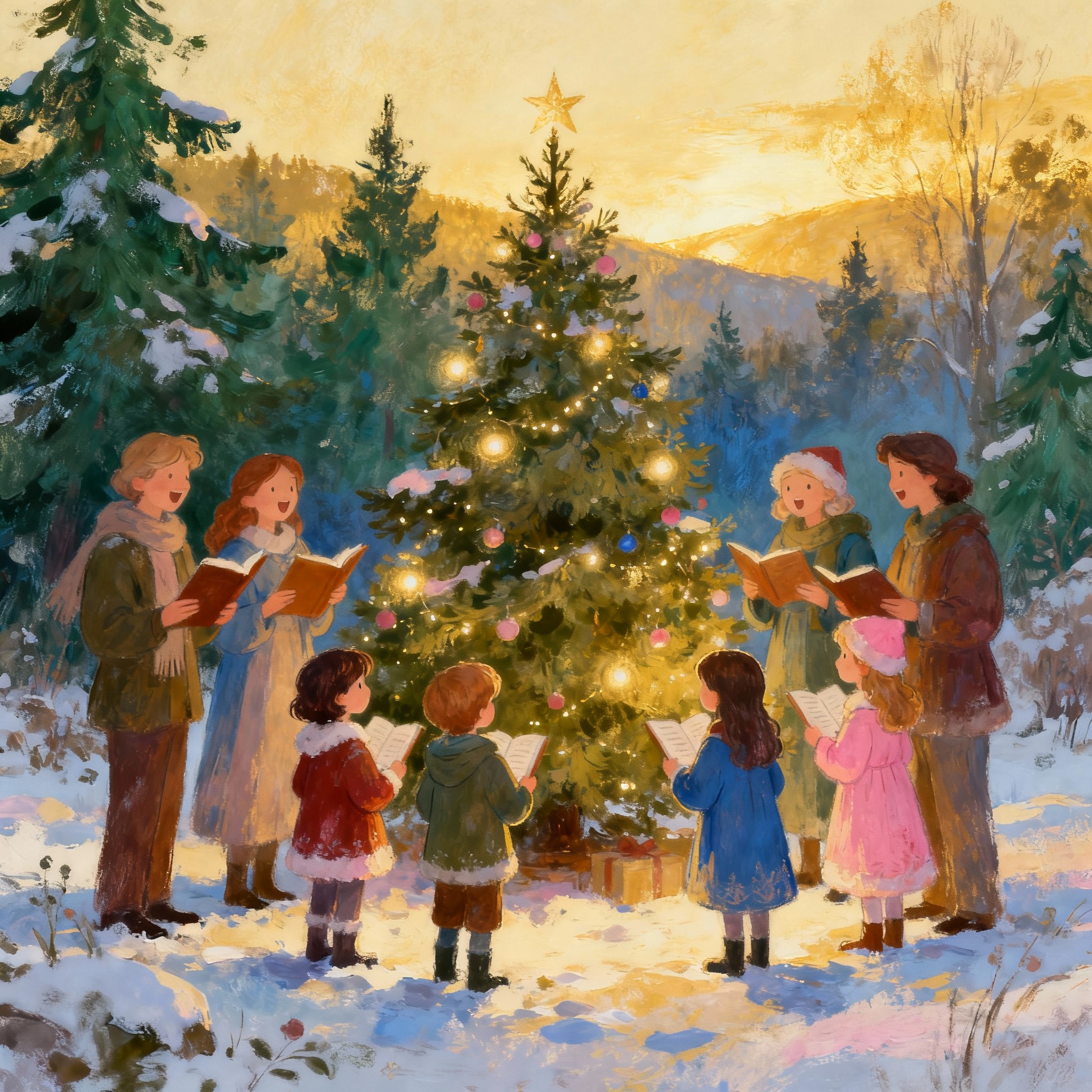 Christmas Carols around the Village Tree - Ipplepen Village Ipplepen ...
